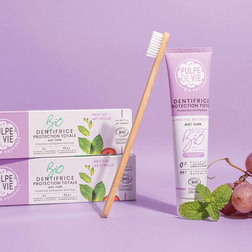 Dentifrice Bio avec Fluor | Fresh Kiss - Pulpe de Vie