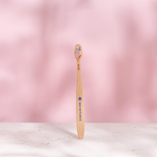 Wooden Toothbrush for Children 100% French | Pulpe de Vie